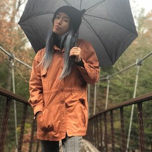 Jackets & Coats | Orange Light Rain Coat | Poshmark